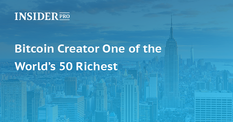Bitcoin Creator One of the World’s 50 Richest | News | ihodl.com