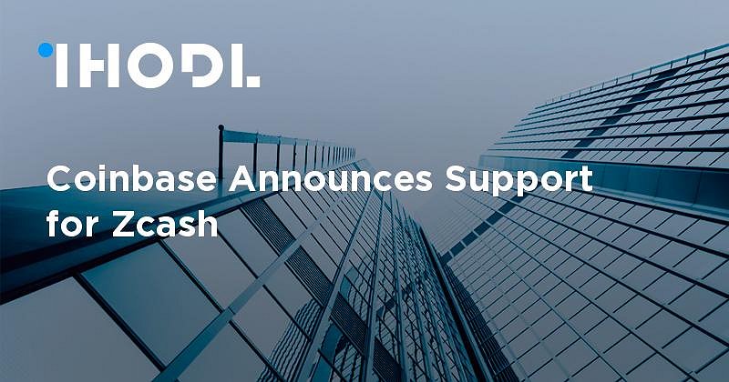 Coinbase Announces Support for Zcash | News | ihodl.com Coinbase Announces Support for Zcash | News | ihodl.com