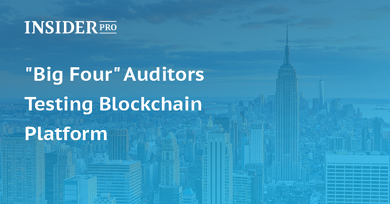 "Big Four" Auditors Testing Blockchain Platform | News | ihodl.com