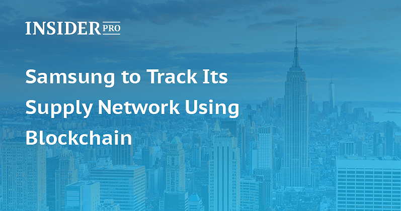 Samsung to Track Its Supply Network Using Blockchain | News | ihodl.com
