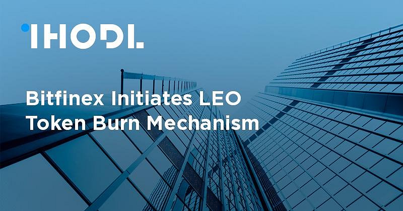 Bitfinex Initiates LEO Token Burn Mechanism | News | ihodl.com