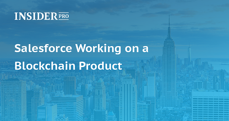 Salesforce Working on a Blockchain Product | News | ihodl.com
