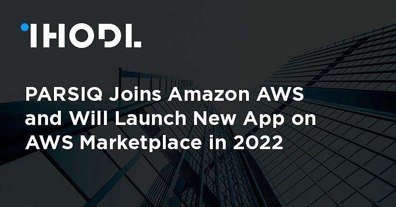 PARSIQ Joins Amazon AWS and Will Launch New App on AWS Marketplace in 2022 | News | ihodl.com