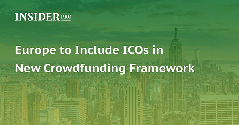Europe to Include ICOs in New Crowdfunding Framework | News | ihodl.com