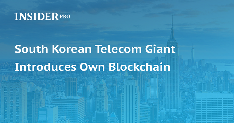 South Korean Telecom Giant Introduces Own Blockchain | News | ihodl.com