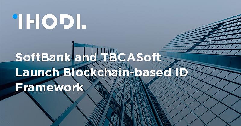 SoftBank and TBCASoft Launch Blockchain-based ID Framework | News | ihodl.com