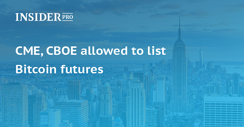 CME, CBOE allowed to list Bitcoin futures | News | ihodl.com CME, CBOE allowed to list Bitcoin futures | News | ihodl.com