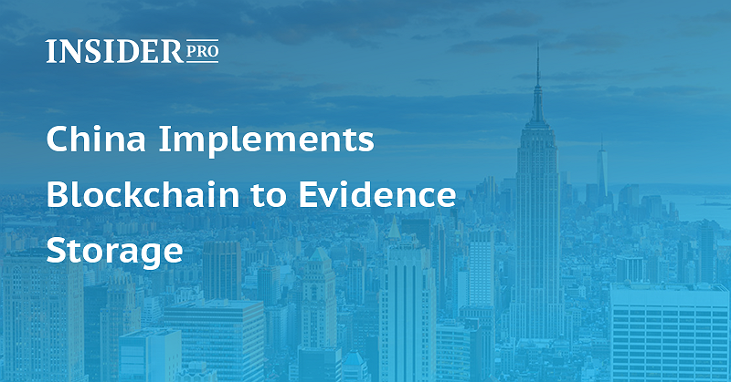 China Implements Blockchain to Evidence Storage | News | ihodl.com
